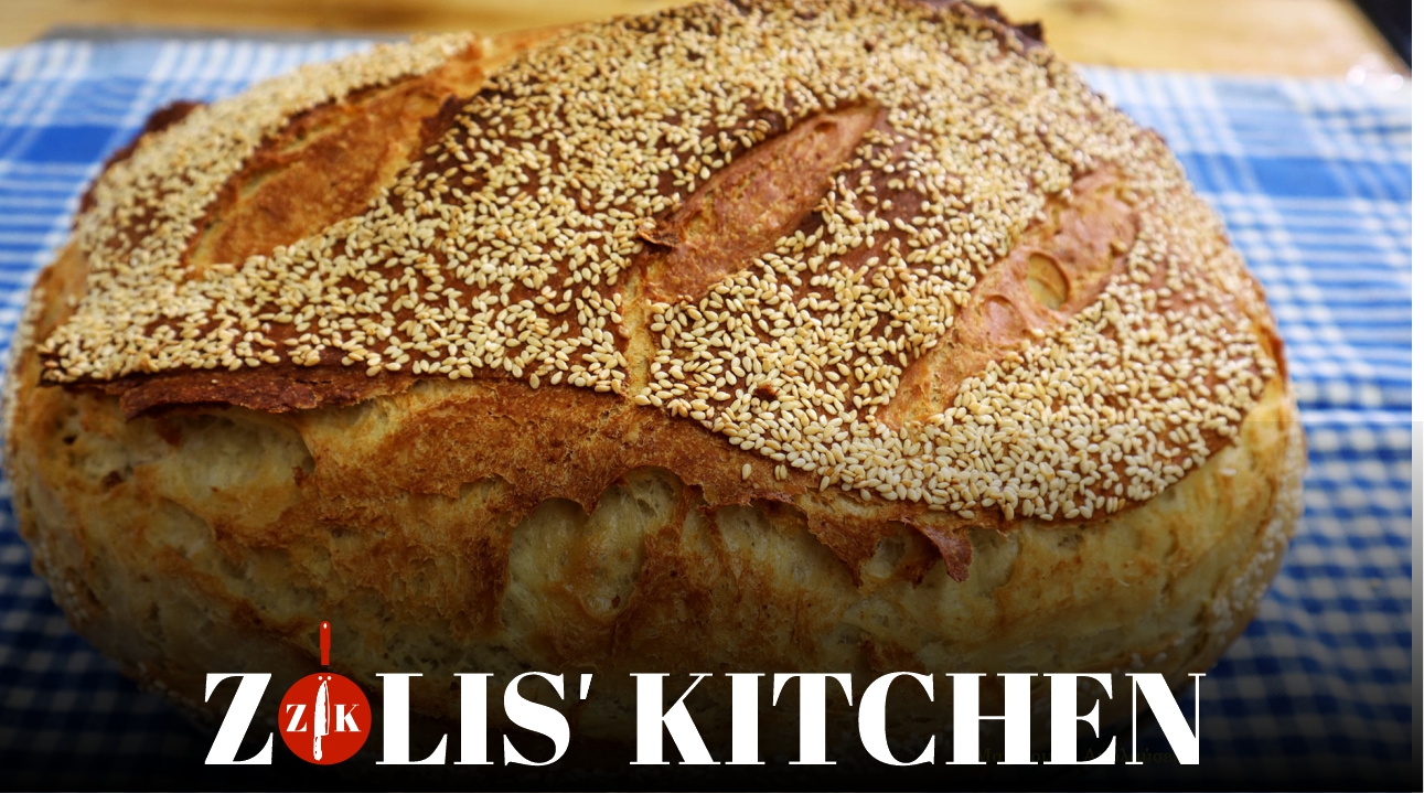 Greek Bread - Zolis Kitchen Recipes