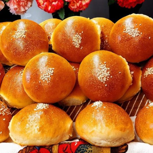 Burger or Sandwich Buns | No mixer needed